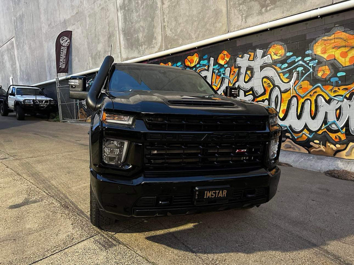 Chevrolet Silverado (2019-2024) 2500 5" Stainless Steel Snorkel and – PPD Performance NZ