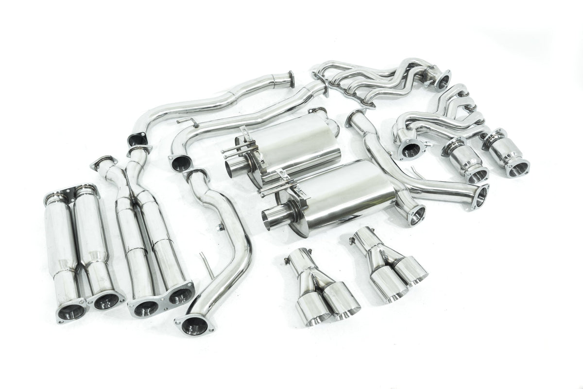 Holden Caprice / HSV Grange WM / WN Sedan Twin 3" Stainless Engine-bac ...