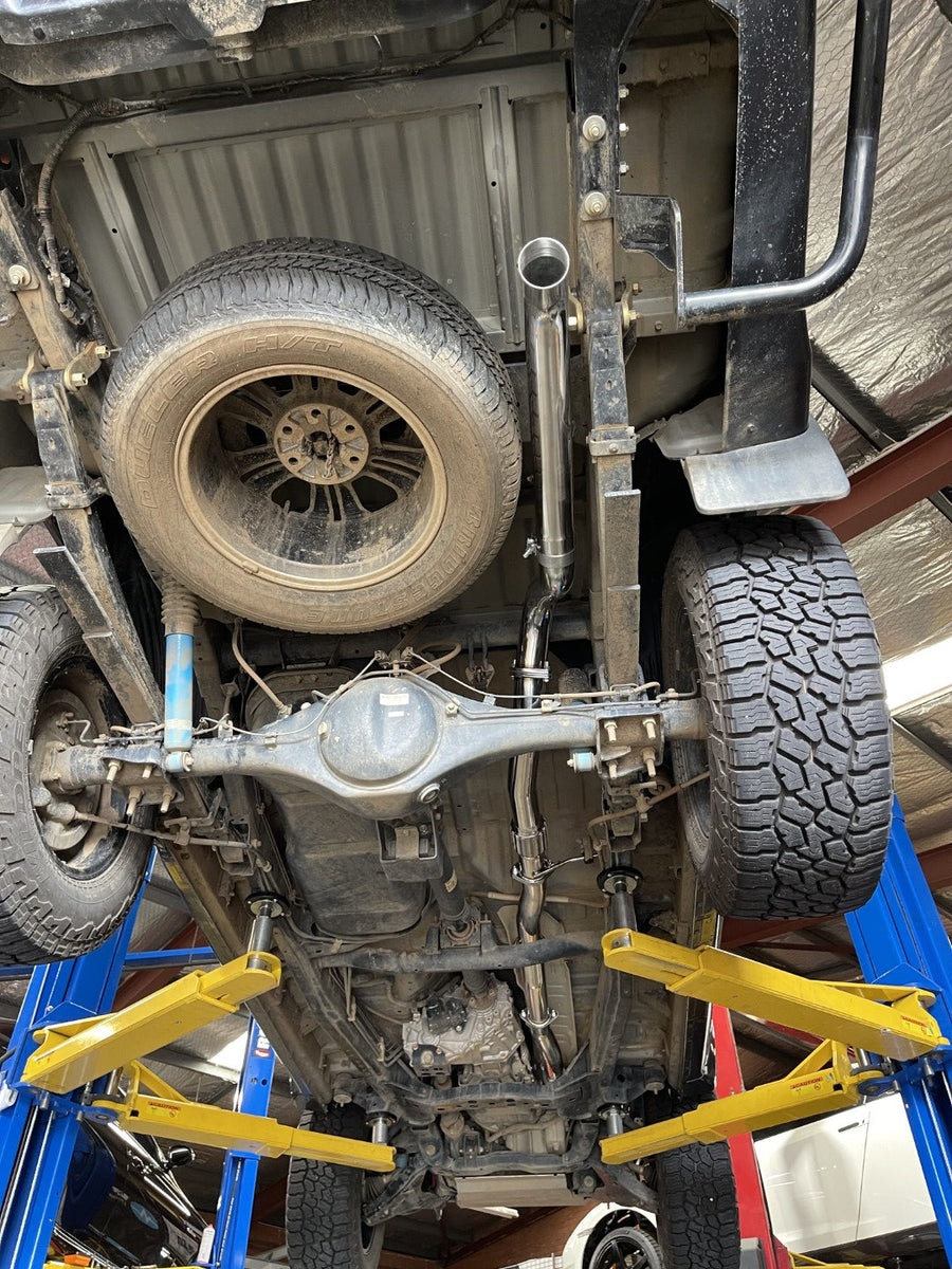 Mitsubishi Triton (2015+) MQ & MR TD Stainless DPF-Delete turbo-back e ...