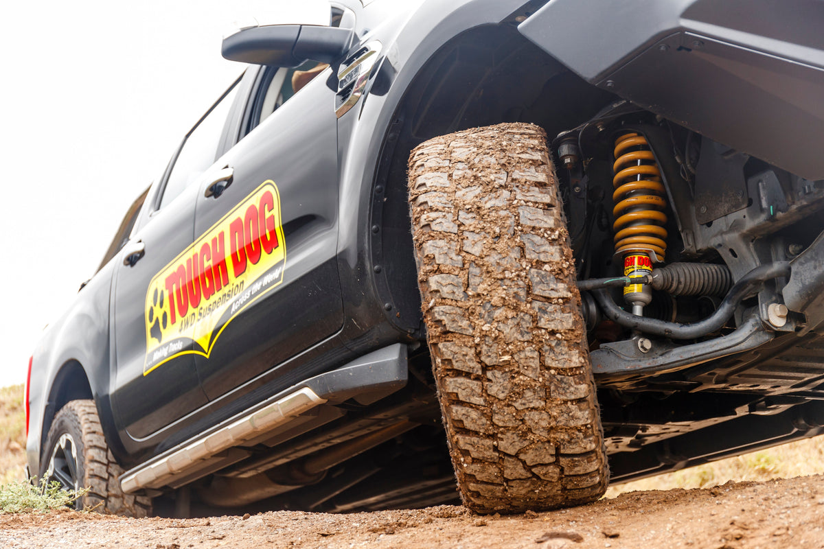 Nissan Navara (1997-2015) D22 50mm suspension lift kit - Tough Dog Foa ...