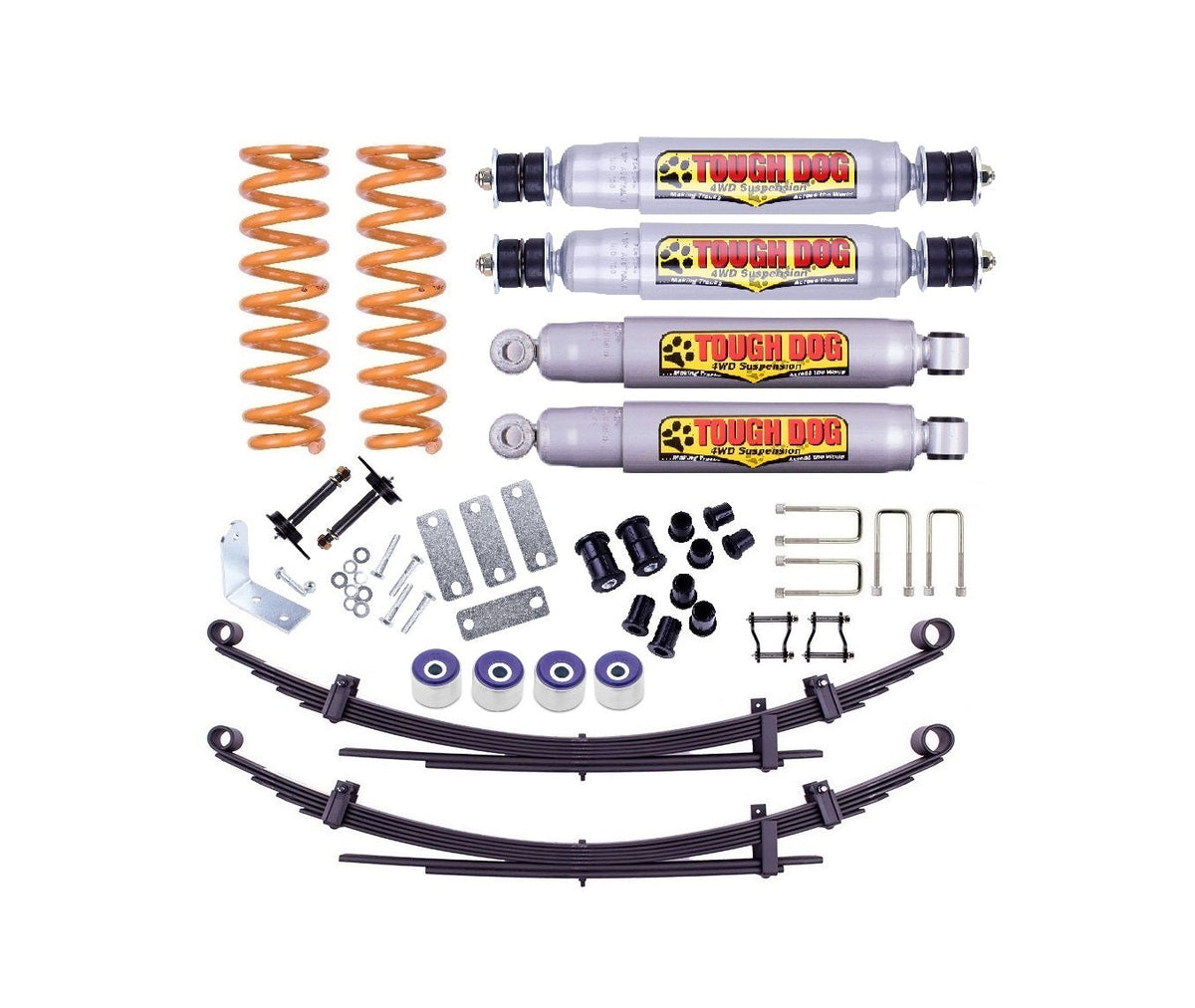 Toyota Landcruiser 76 (2007-2024) Series 50mm suspension lift kit - To ...