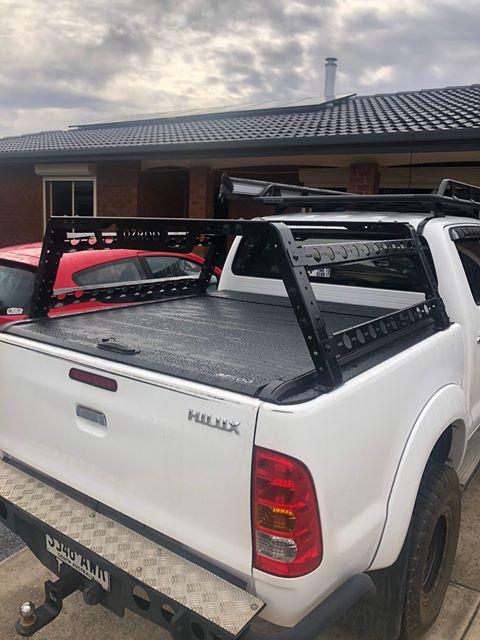Toyota Hilux (2005-2015) OzRoo Universal Tub Rack - Half Height & Full ...